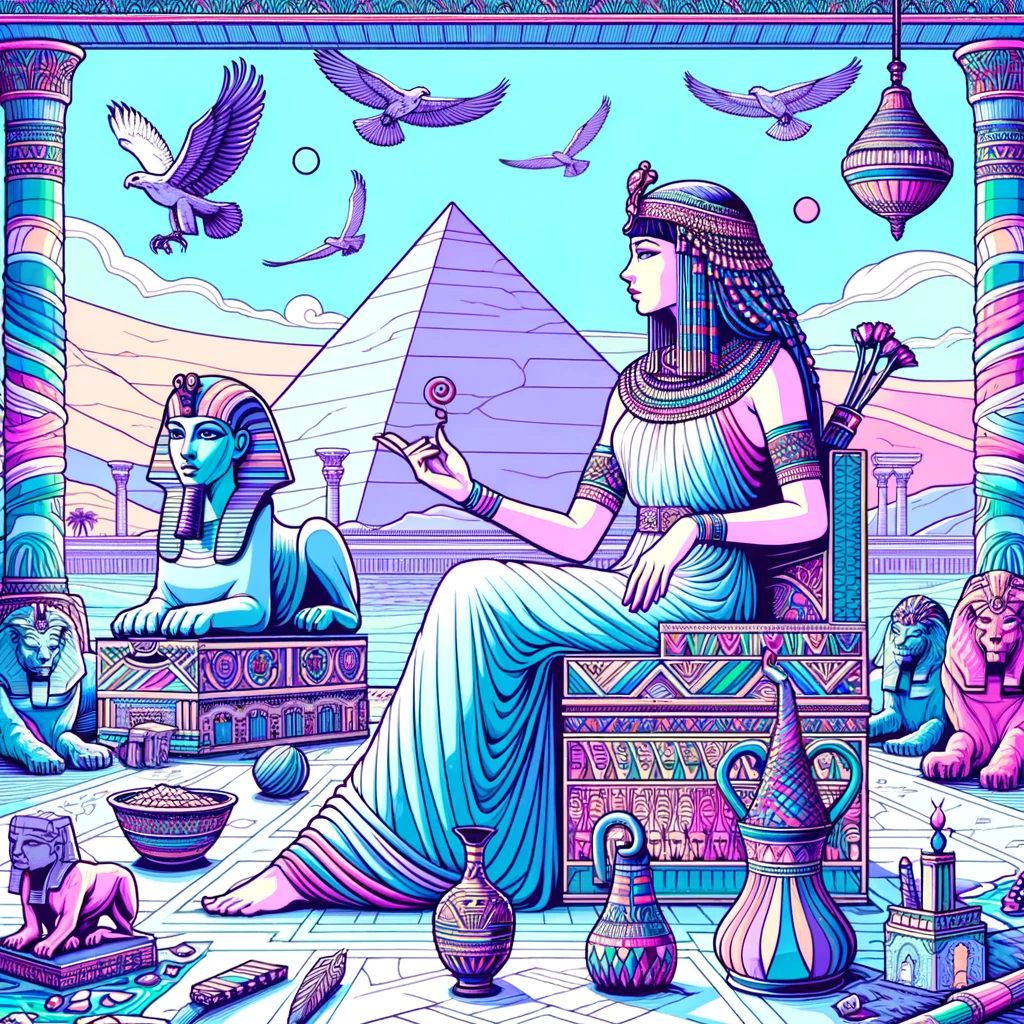 Explica por qué Cleopatra era tan famosa.