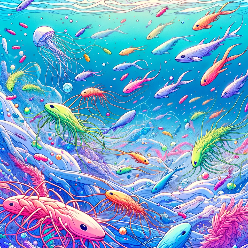 Explica por qué el plancton es esencial para la supervivencia de los ...