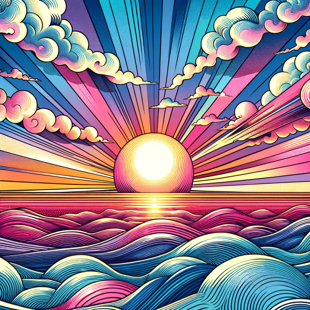 Explica por qué el Sol parece más grande al amanecer y al atardecer.