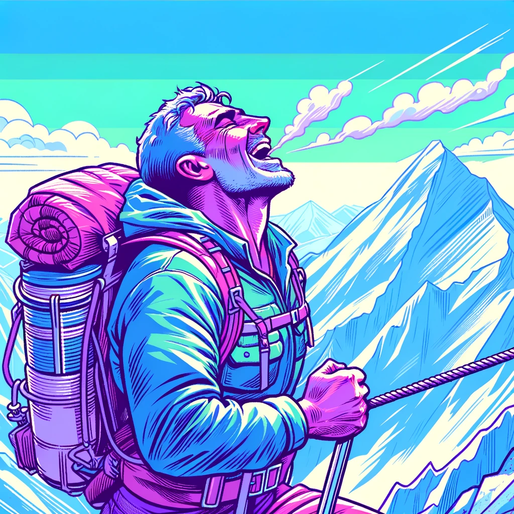 Explica por qué es más difícil respirar en altitudes elevadas.