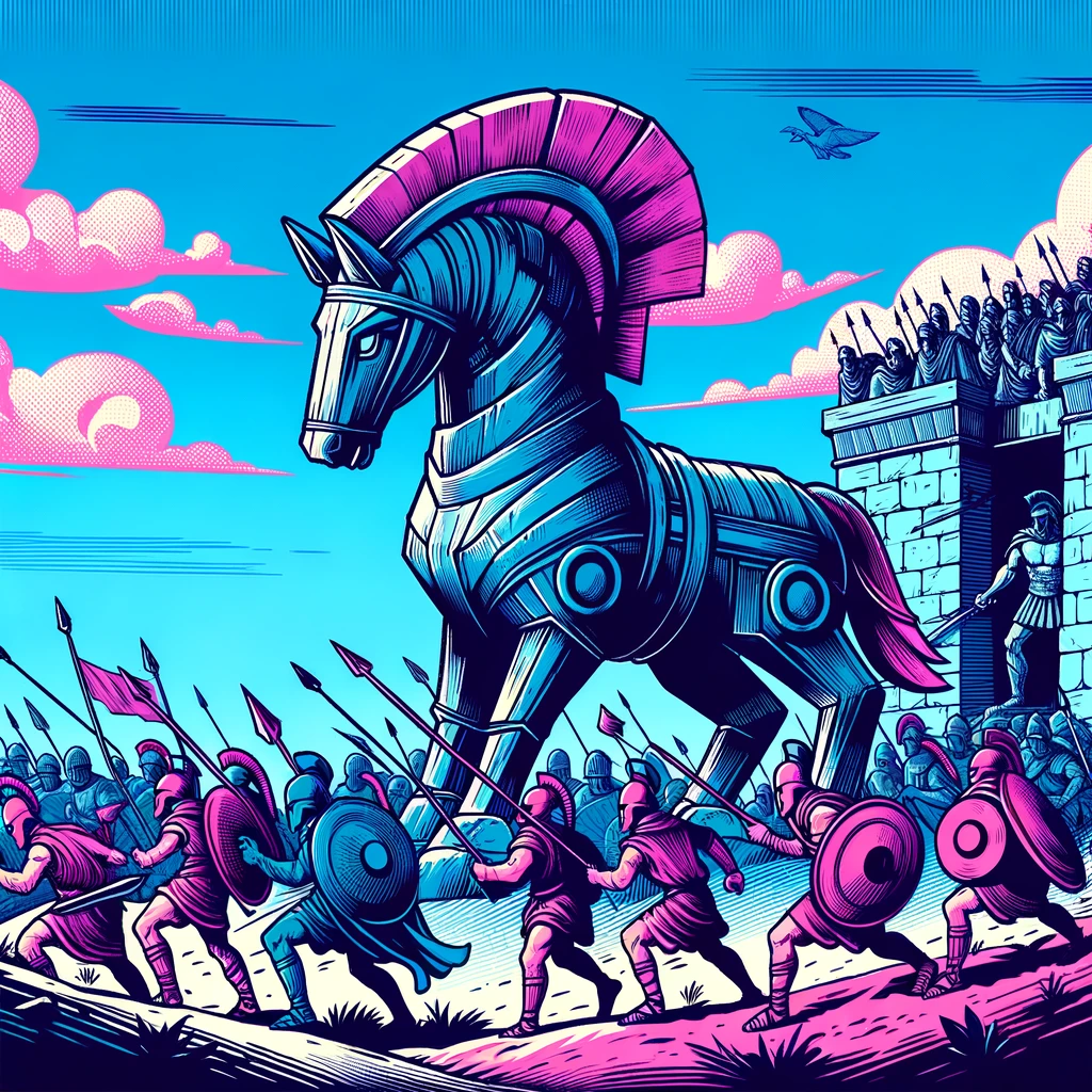 Explica por qué la Guerra de Troya duró tanto tiempo.