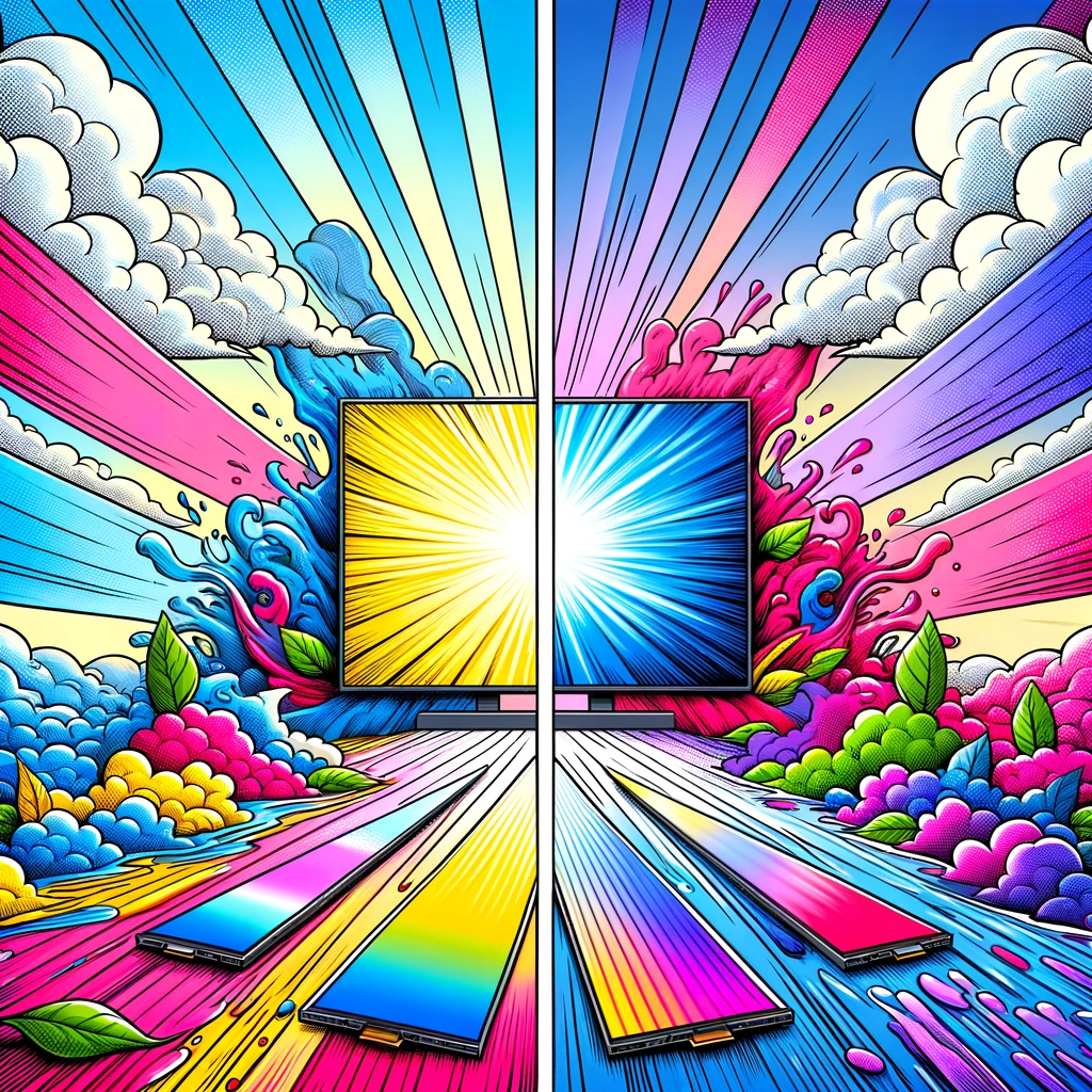 Explica por qué la tecnología OLED ofrece colores más vibrantes que las ...