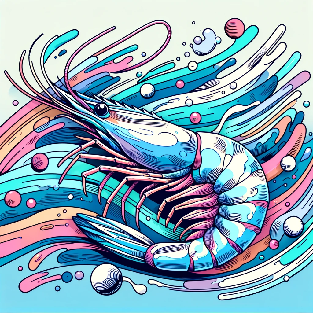 "Explica por qué las gambas cambian de color al cocinarlas."