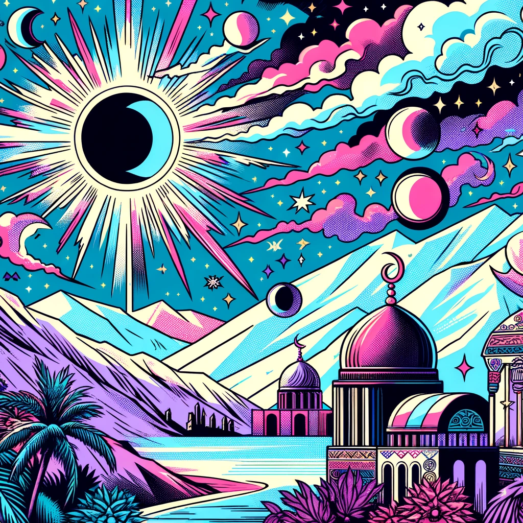 Explica por qué los asirios consideraban el eclipse como un presagio ...