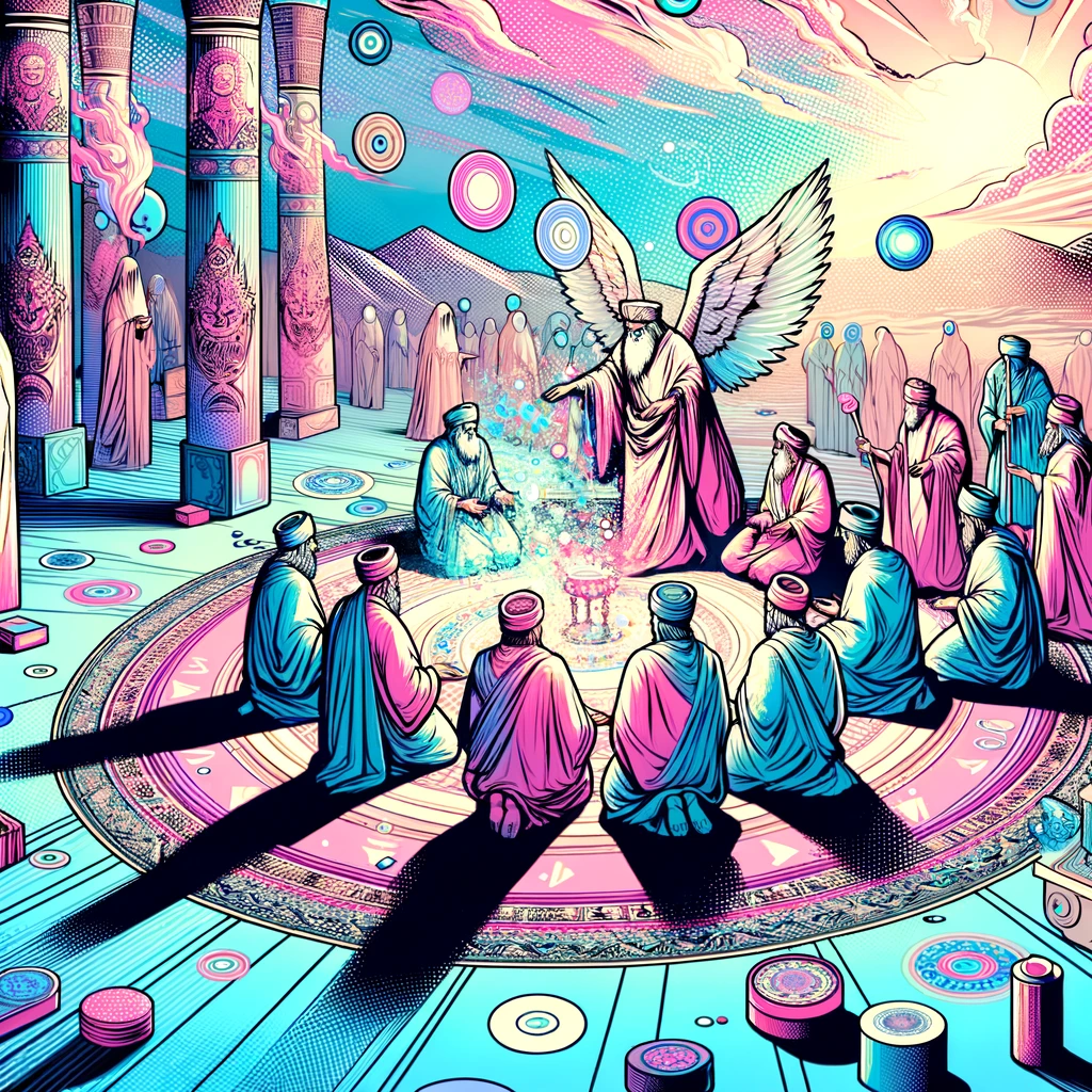 Explica por qué los persas utilizaban "misterios" en sus rituales ...