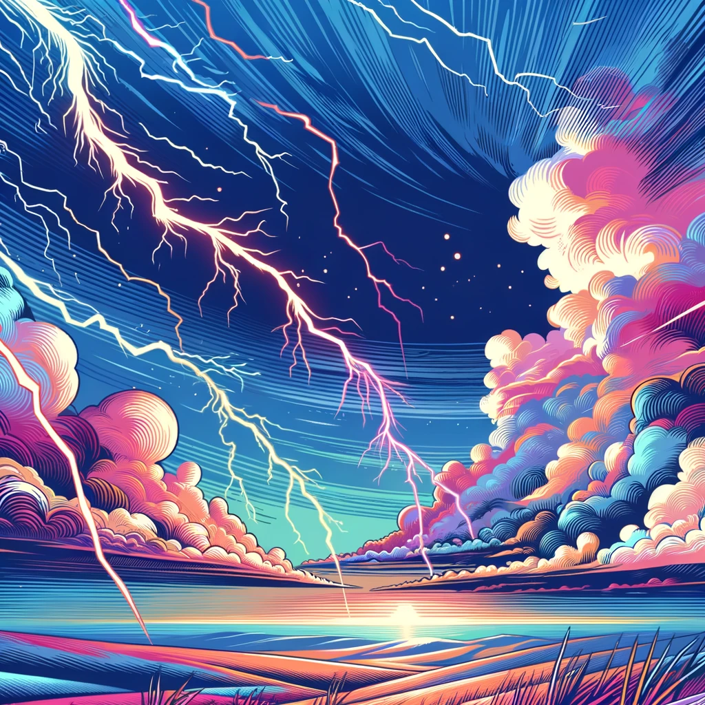 Explica por qué los relámpagos pueden ser visibles a kilómetros de ...