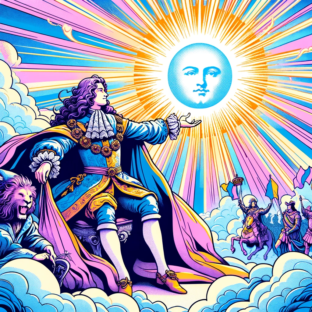 Explica por qué Luis XIV de Francia, apodado el "Rey Sol", eligió el ...
