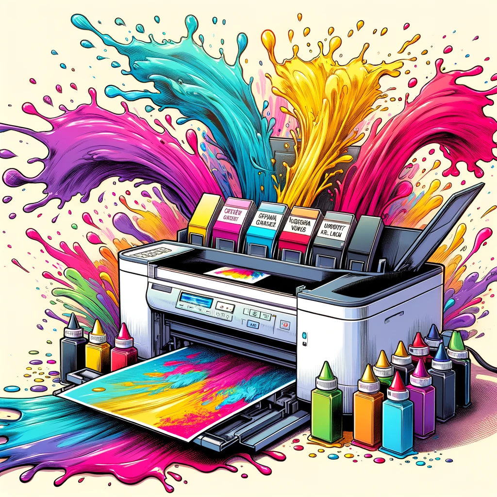 Explica por qué nuestras impresoras utilizan diferentes colores para ...